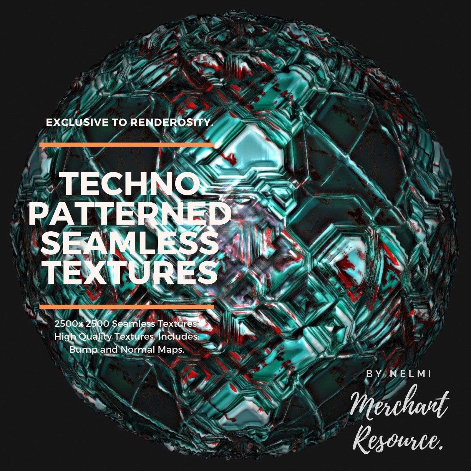 13 Seamless Techno Robot Textures with Texture Maps 2D Graphics nelmi