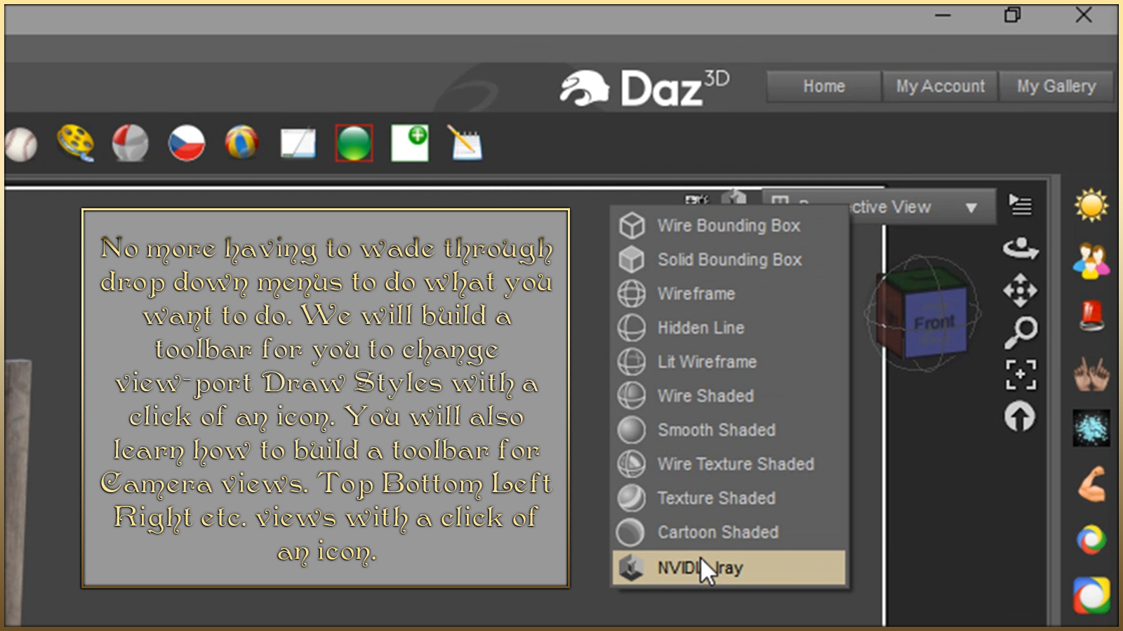 How To Build A Toolbar Tutorial For Ds Tutorials Learn 3d Dreamlandmodels