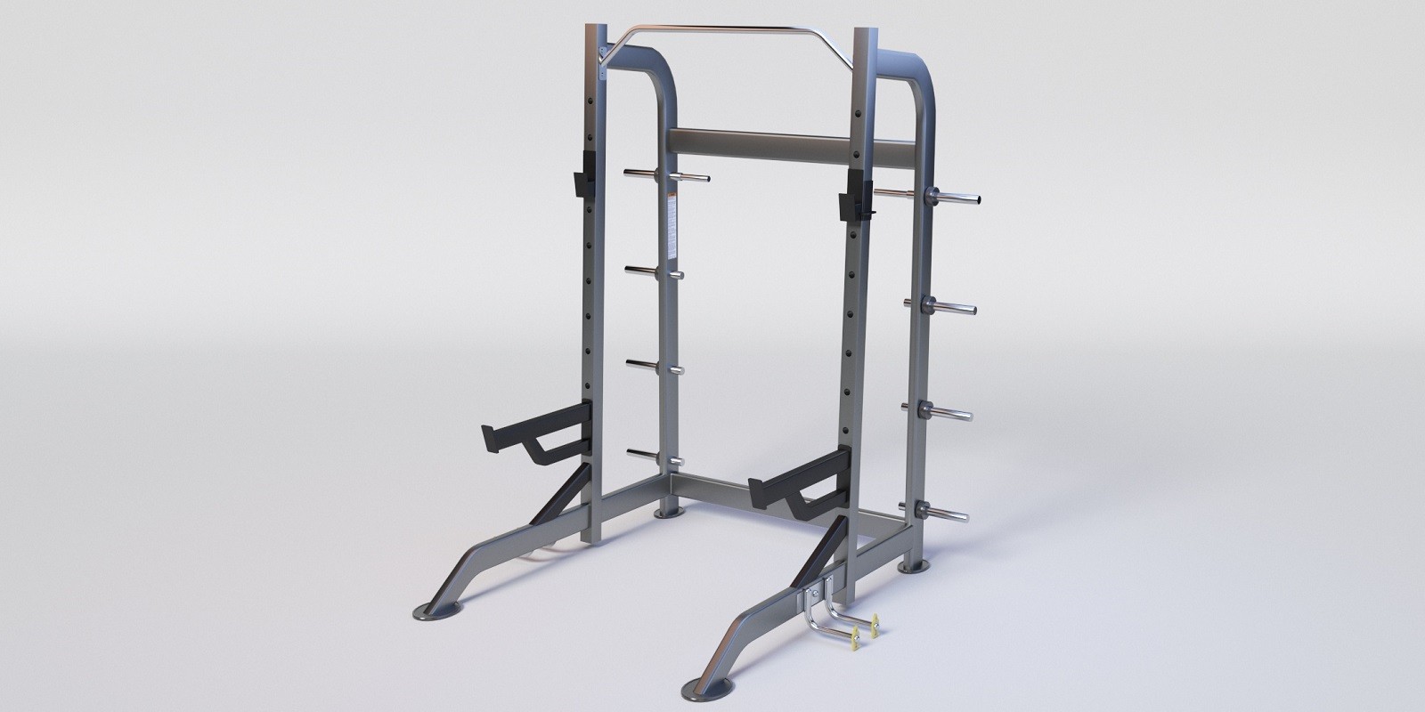 HALF RACK WITH PLATE HOLDERS