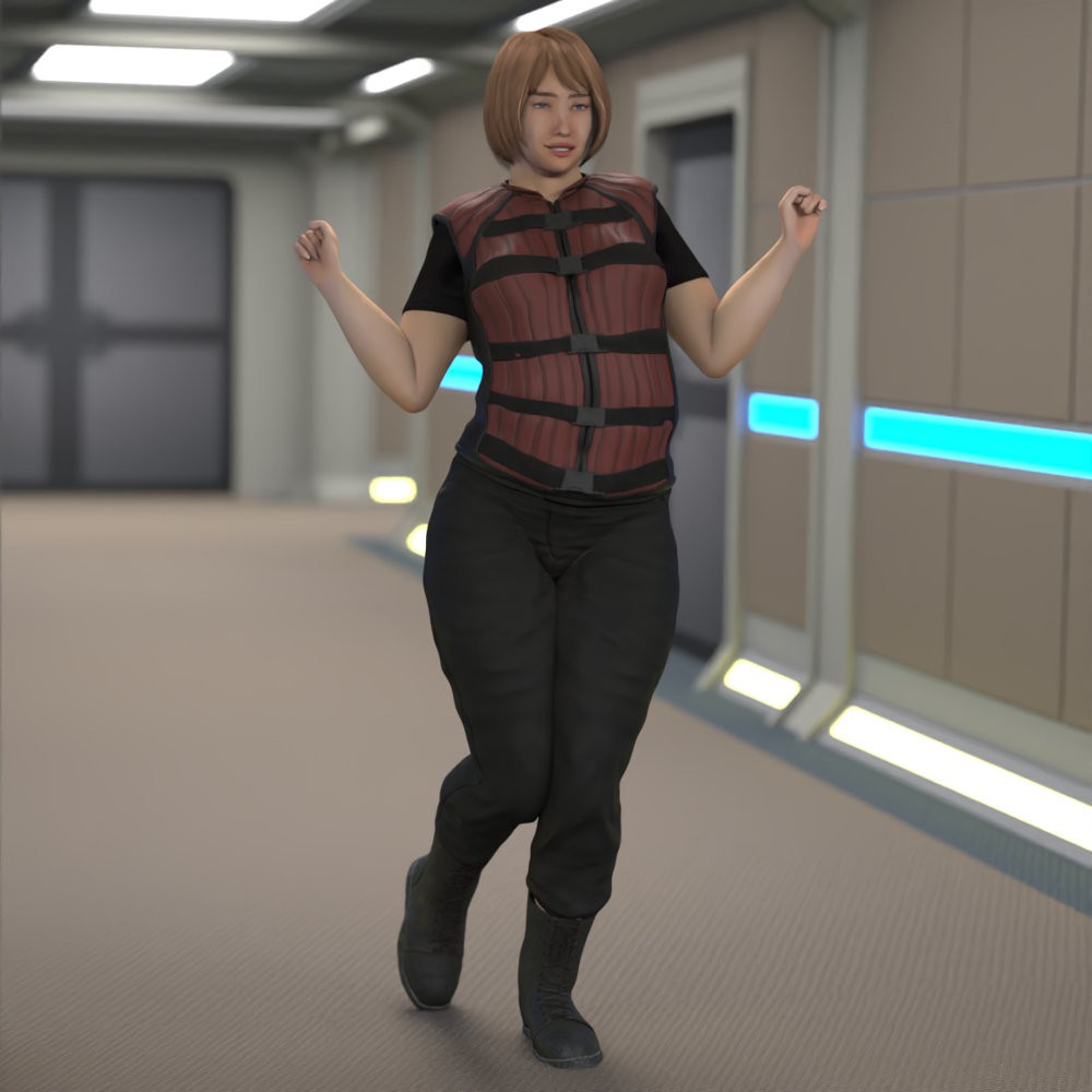 Peacekeeper Commando for La Femme 2 for Poser