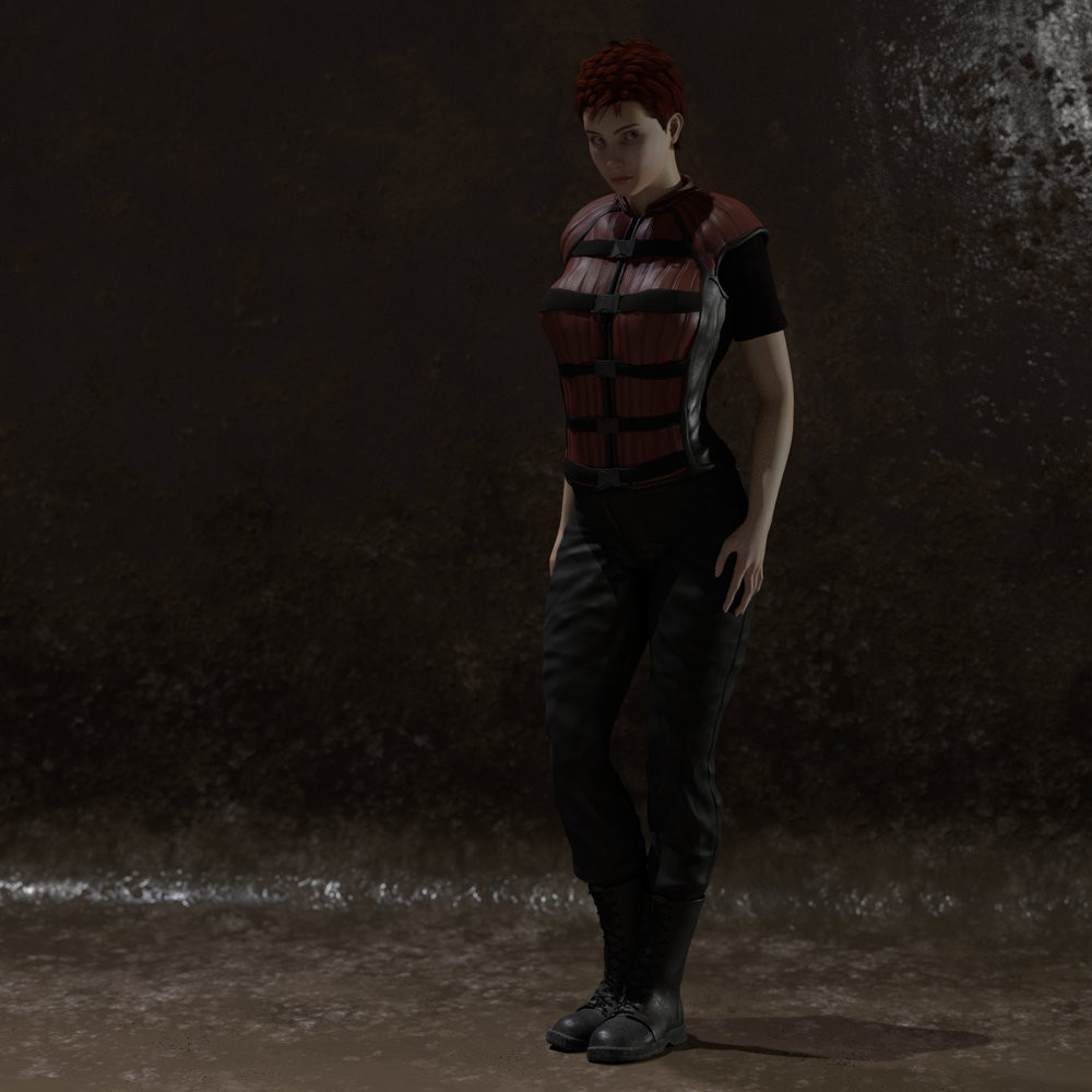 Peacekeeper Commando for La Femme 2 for Poser