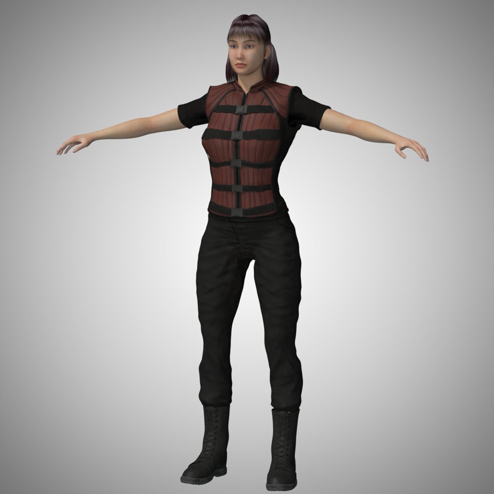 Peacekeeper Commando for La Femme 2 for Poser