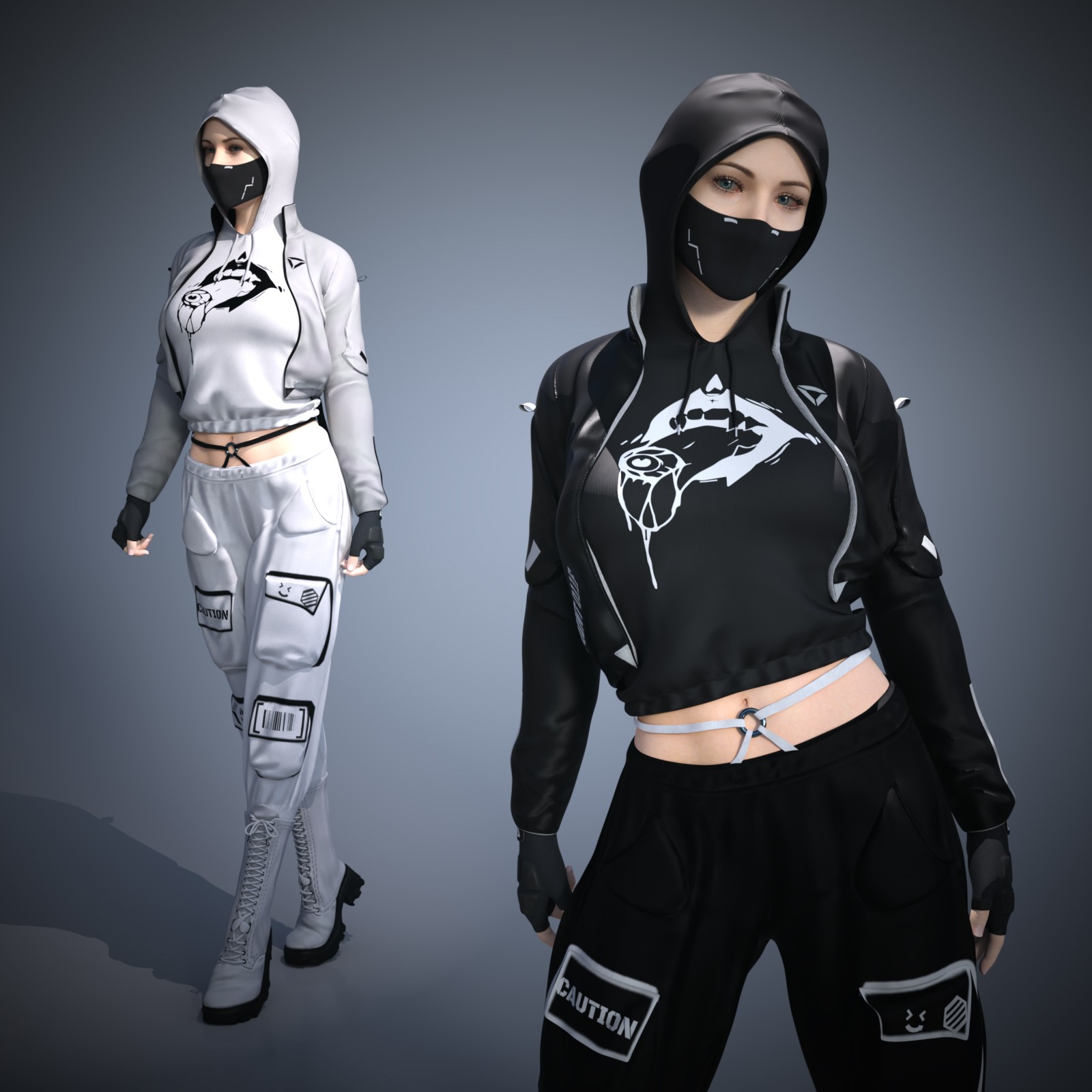 Soft Urban Outfit Genesis 8.1 Female