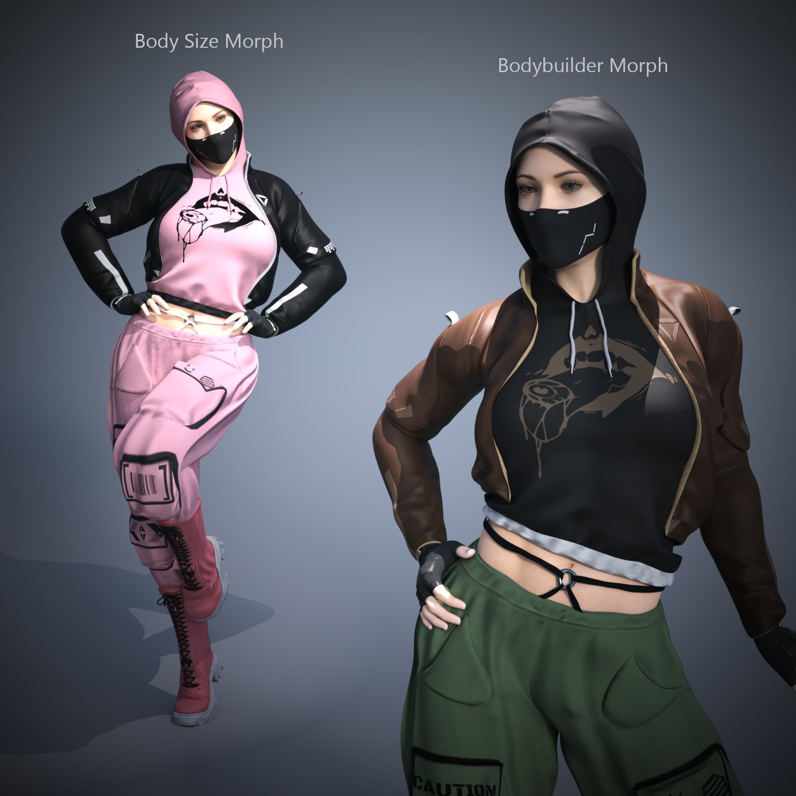 Soft Urban Outfit Genesis 8.1 Female