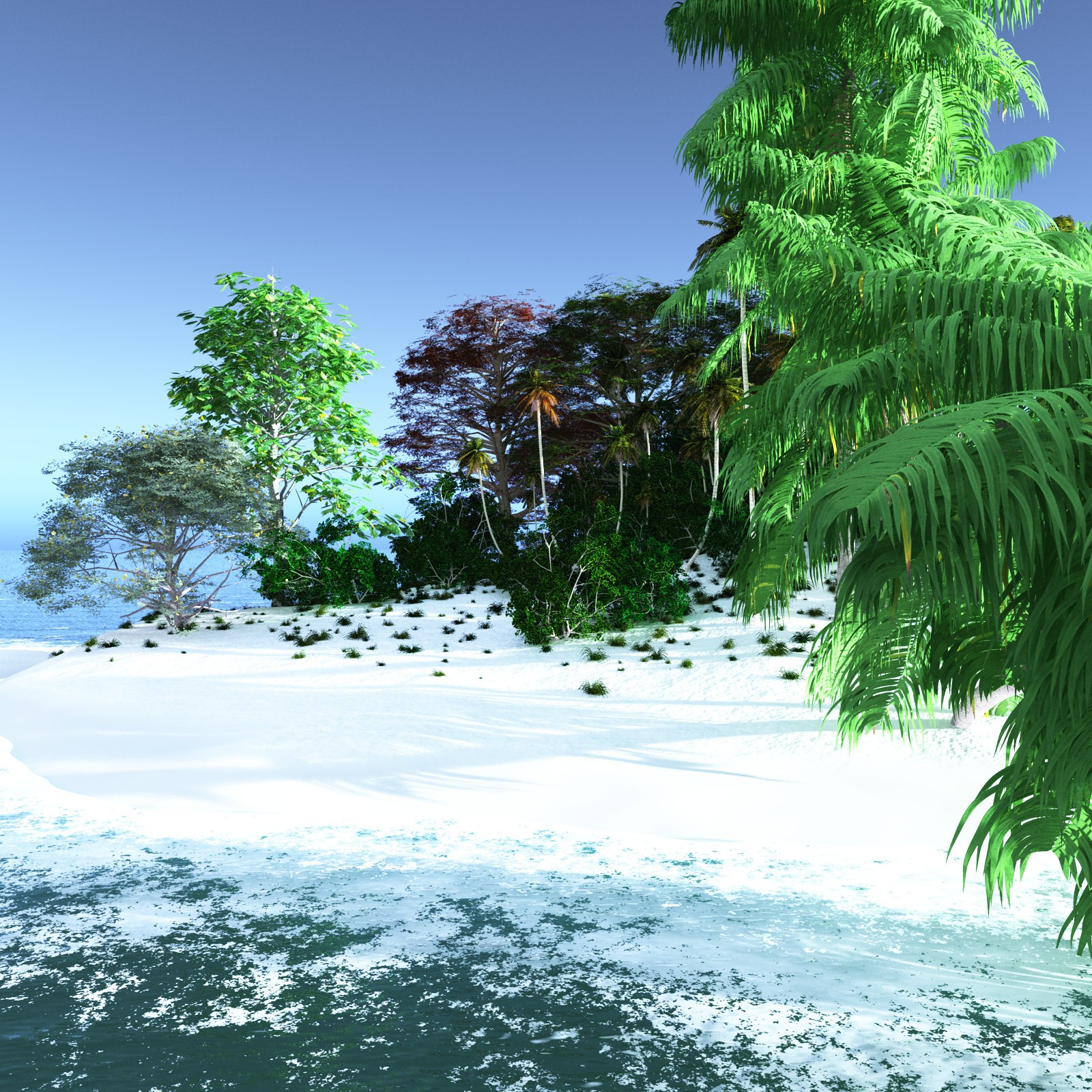 EVERYPlant Tropical Beach Biome for Vue
