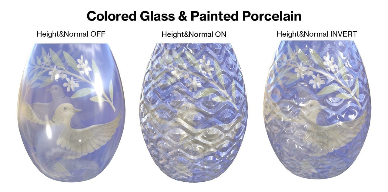 Bird & Flower Pattern Iray Shader Vol.3