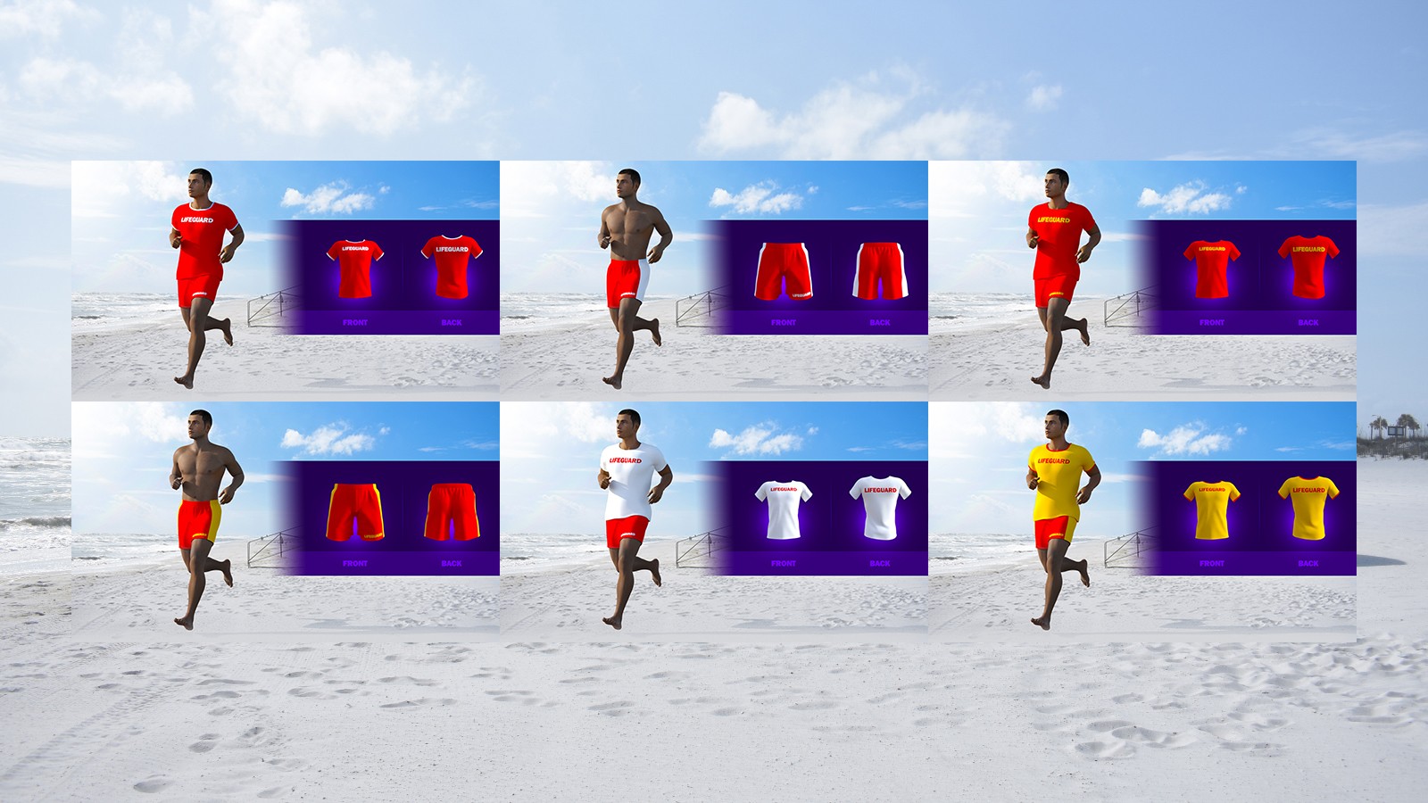 Lifeguard Uniforms for G8M Basic Wear