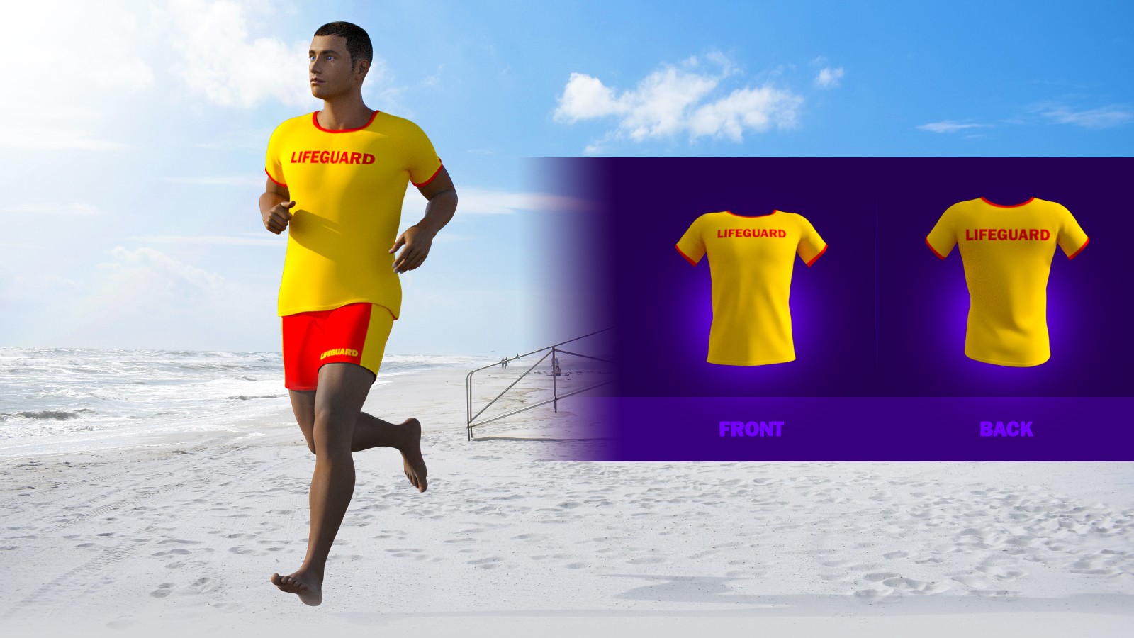Lifeguard Uniforms for G8M Basic Wear