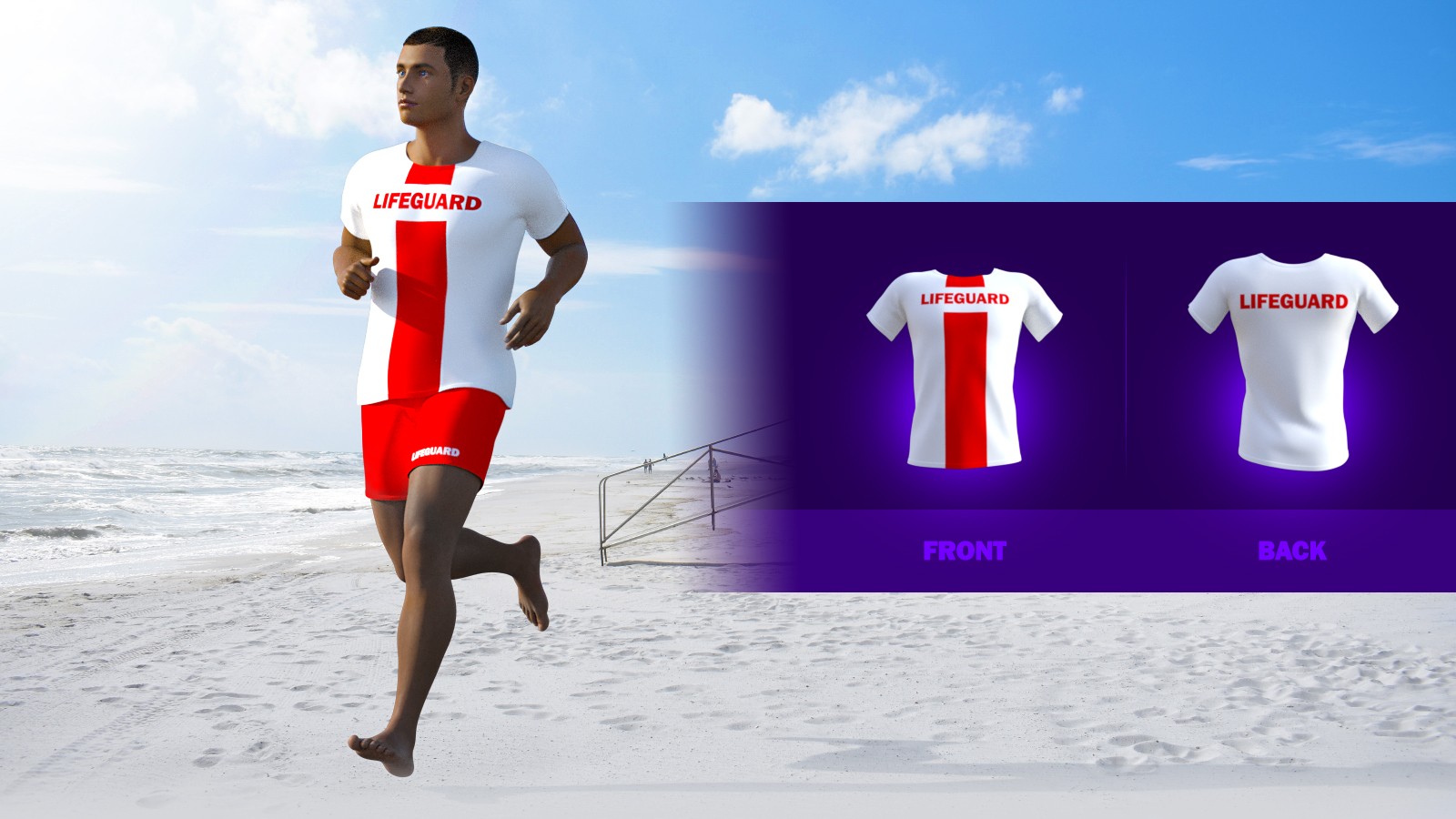 Lifeguard Uniforms for G8M Basic Wear