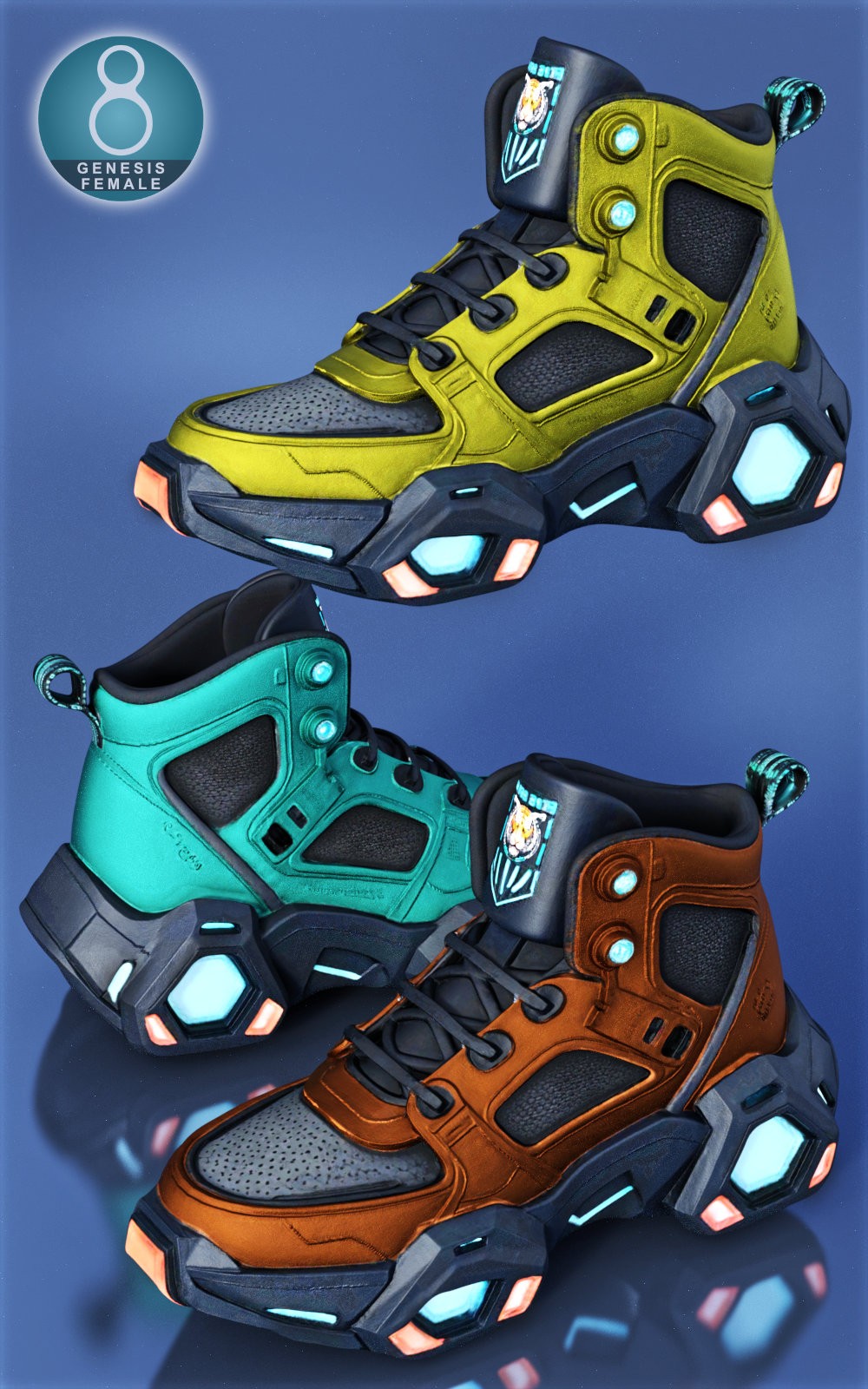 Cyber High-Tops for G8F