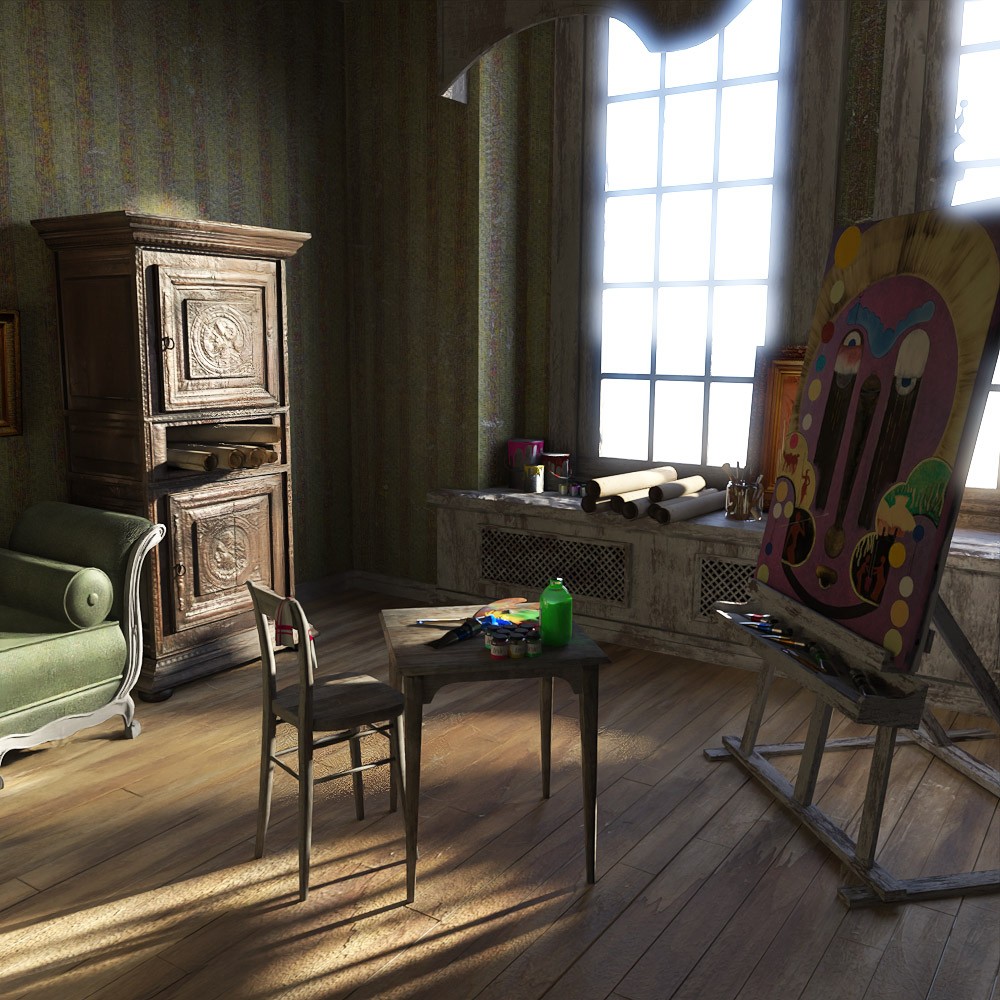 Painter's Workshop for Daz Studio