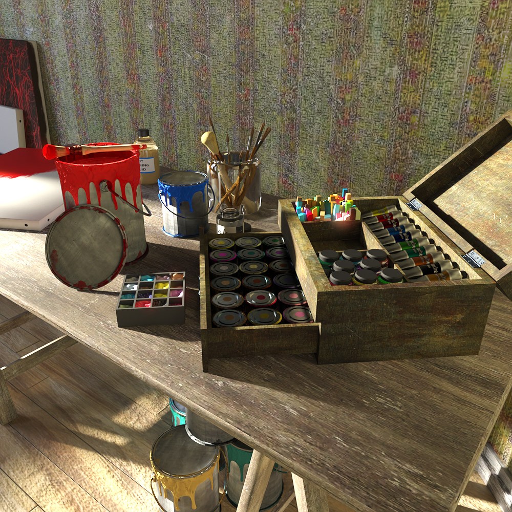 Painter's Workshop for Daz Studio