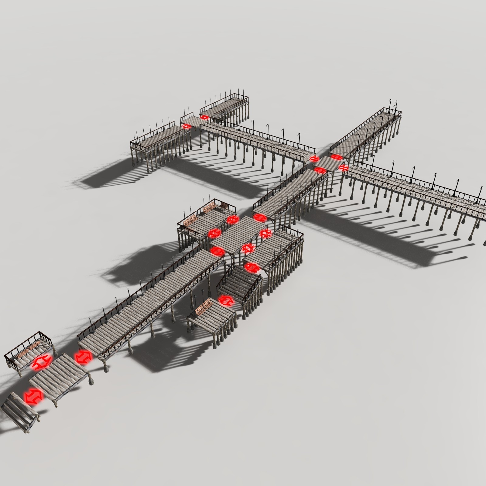 EVERYPlant Modular Pier for Daz
