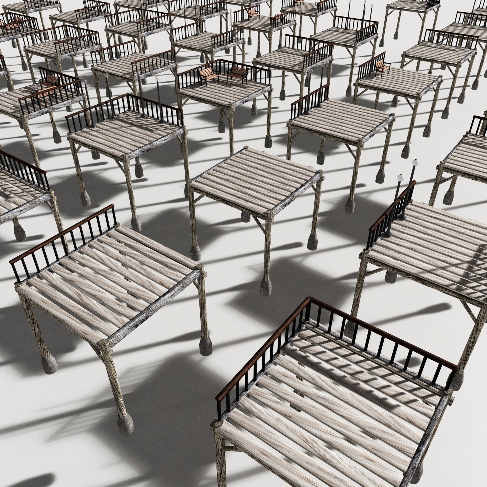 EVERYPlant Modular Pier for Daz