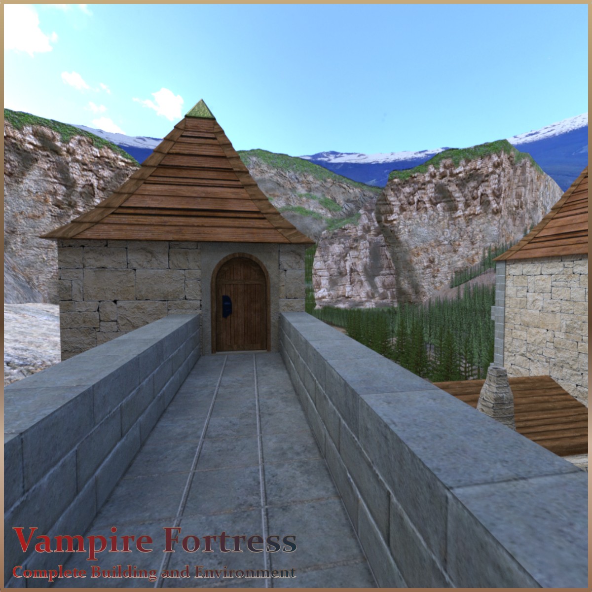 Vampire Fortress for Daz Studio