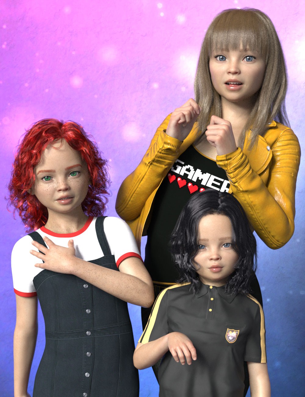 3DL Lil Cameron For Genesis 8 Females