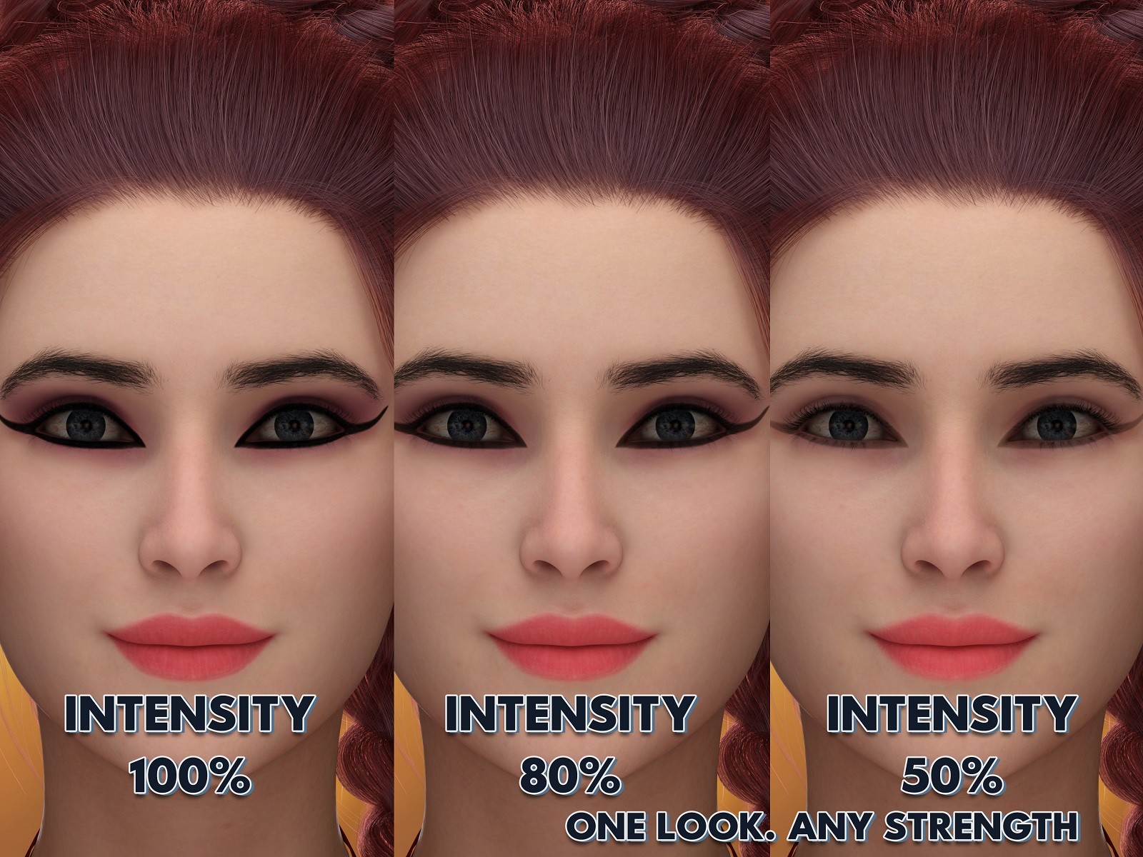 DD Makeup Editor - PBR Skin Makeup Tool for Genesis 9 Female