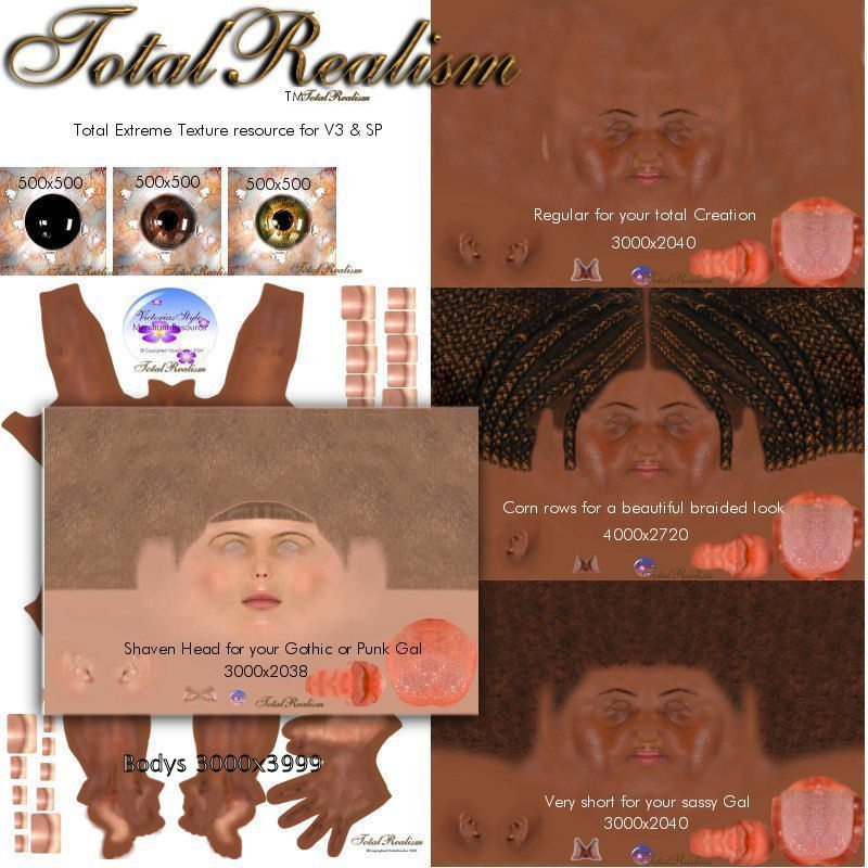 Total Realism Extreme Texture Resource Base for V3 & SP