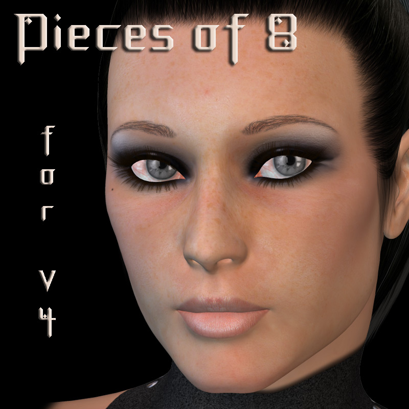 Pieces of 8 For DAZ V4