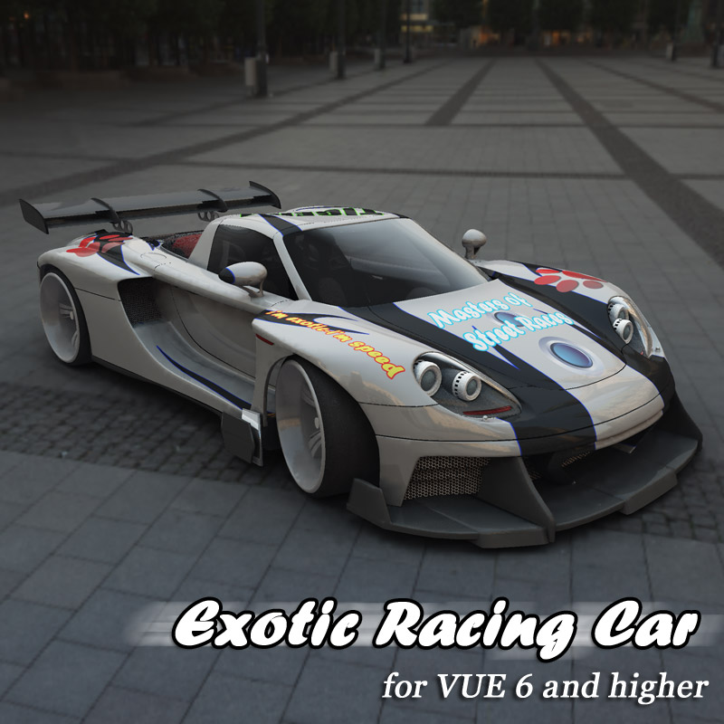 Exotic Racing Car for Vue