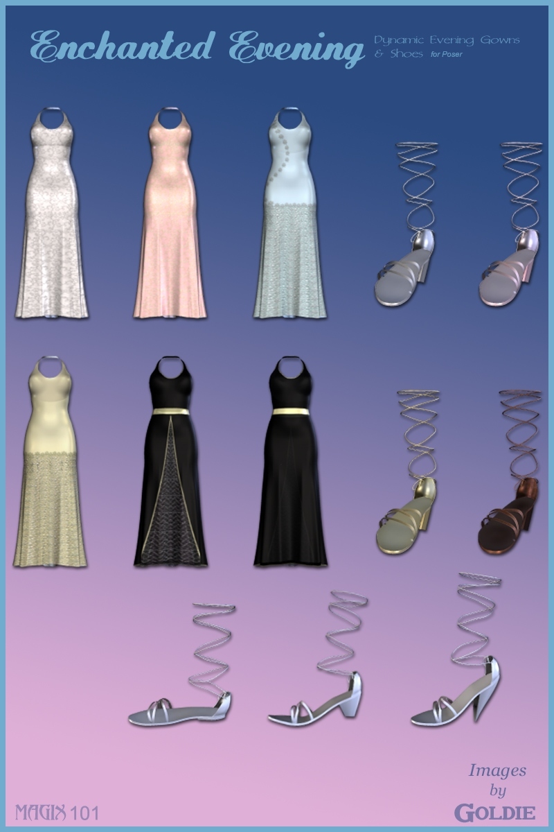 ENCHANTED EVENING DYNAMIC CLOTHES Clothing Magix-101