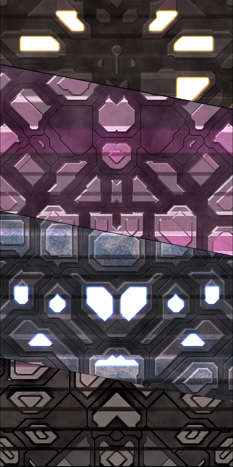 High Tech Panel 2D Deskar