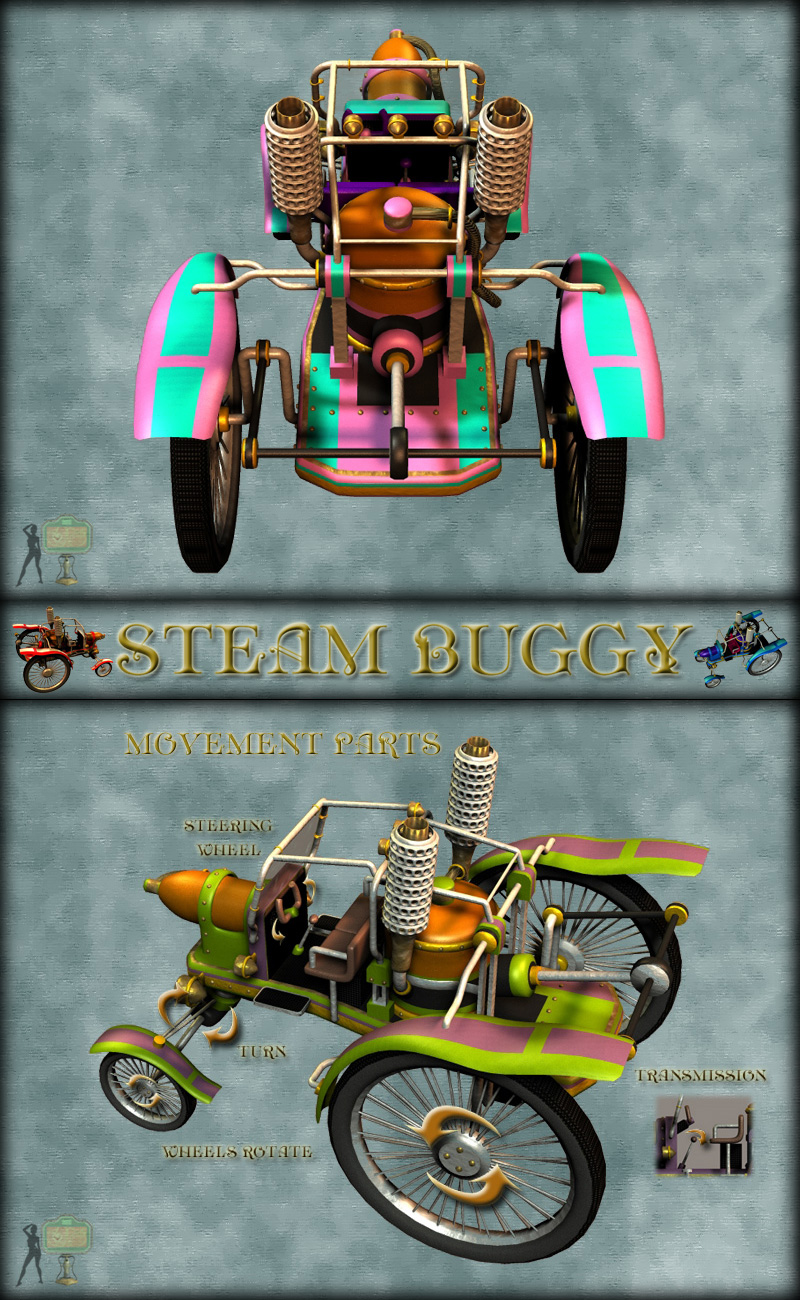 Steam Buggy Poser darkvisionary
