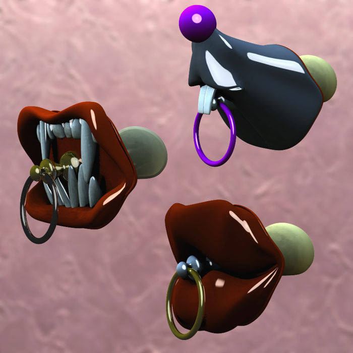 arcebus Pacifiers K4 / Chibi Themed Poser arcebus