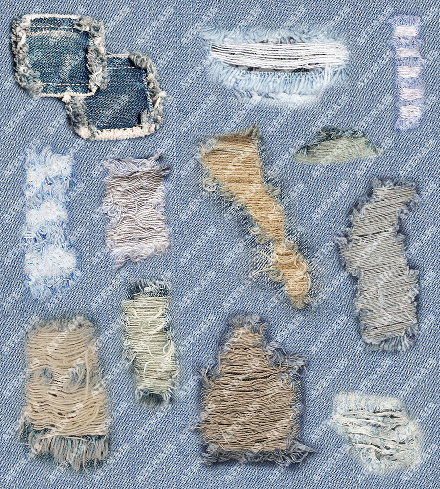 Ripped Jeans 2D Atenais