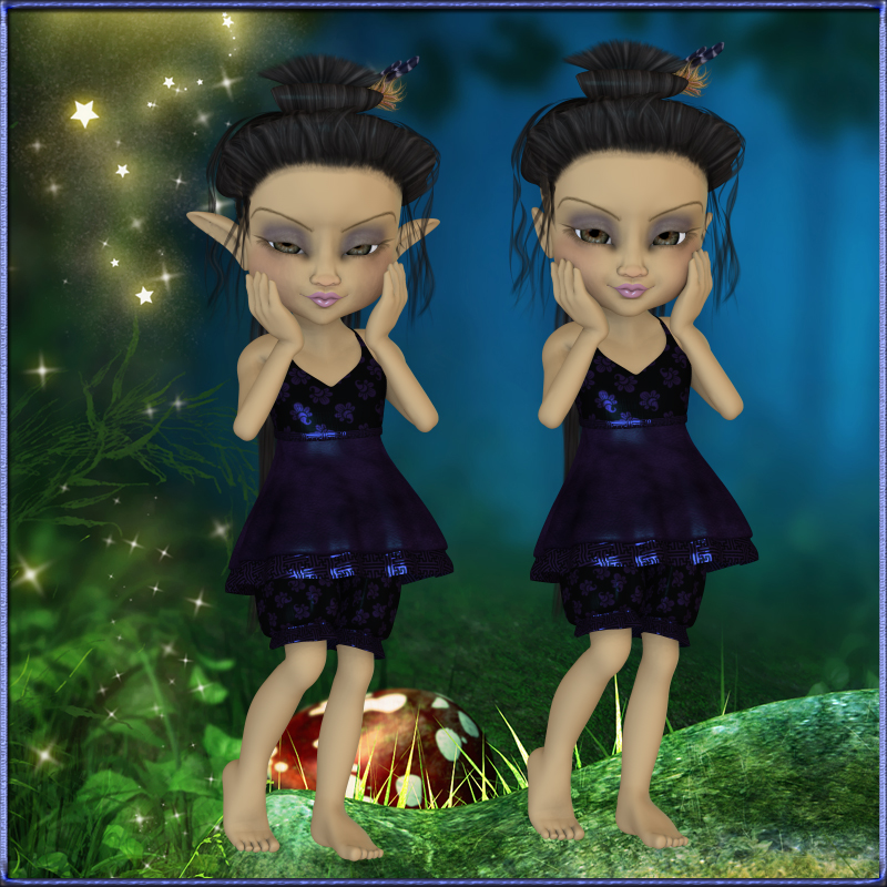 SD Ling & Ming 3D Figure Essentials schonee