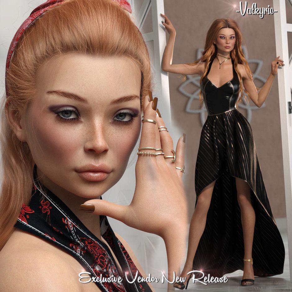 Sept.2023 -Valkyrie-'s Exclusive Vendor New Release - Renderosity