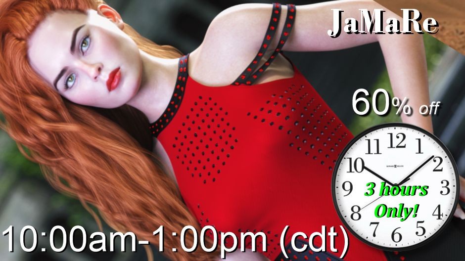 Sept.2022 - JaMaRe's "Weekend Surprise" Sale at 60% off - 3hrs ONLY ...