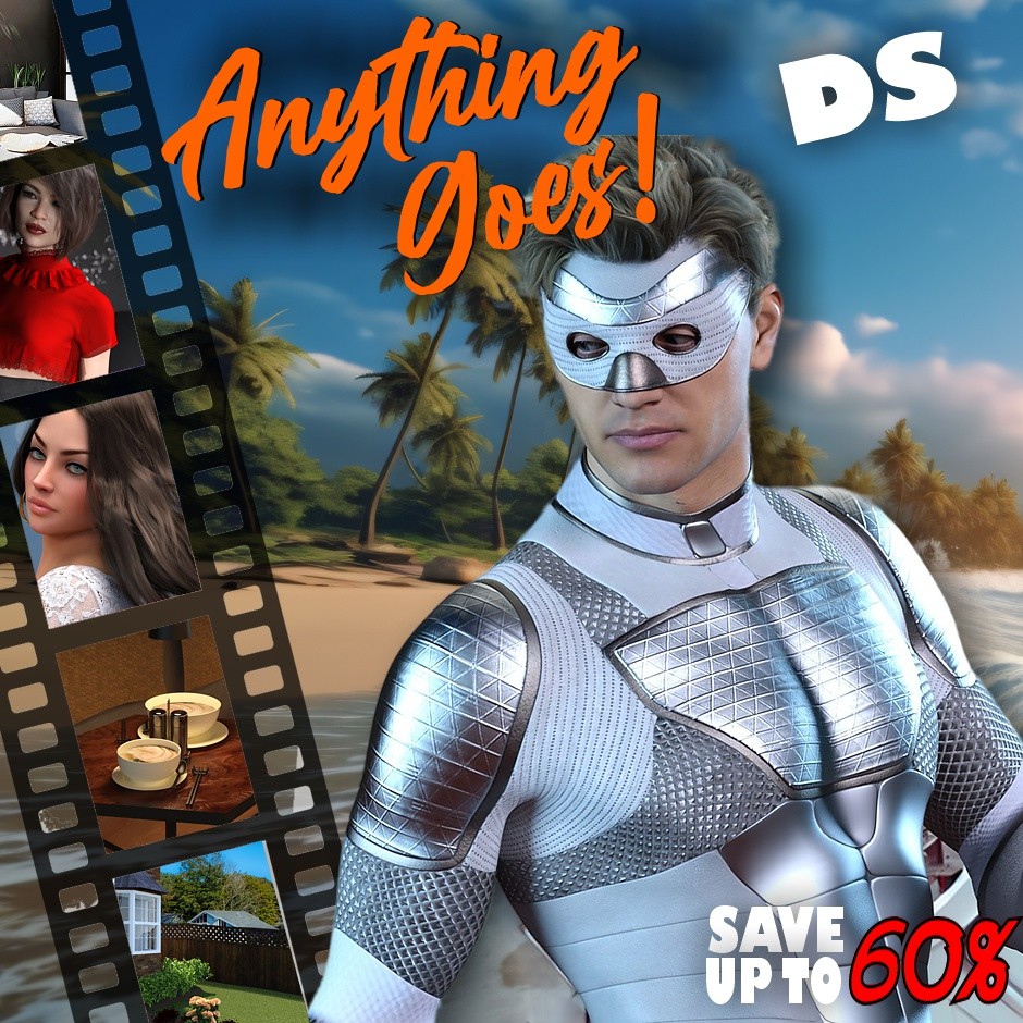 Anything Goes! DS Weekend Sale - Limited time only – shop now! - Renderosity