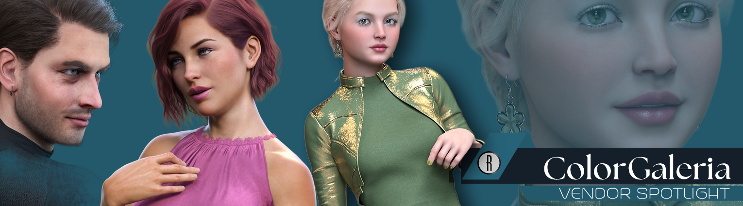 Renderosity Vendor Spotlight - ColorGaleria - Renderosity
