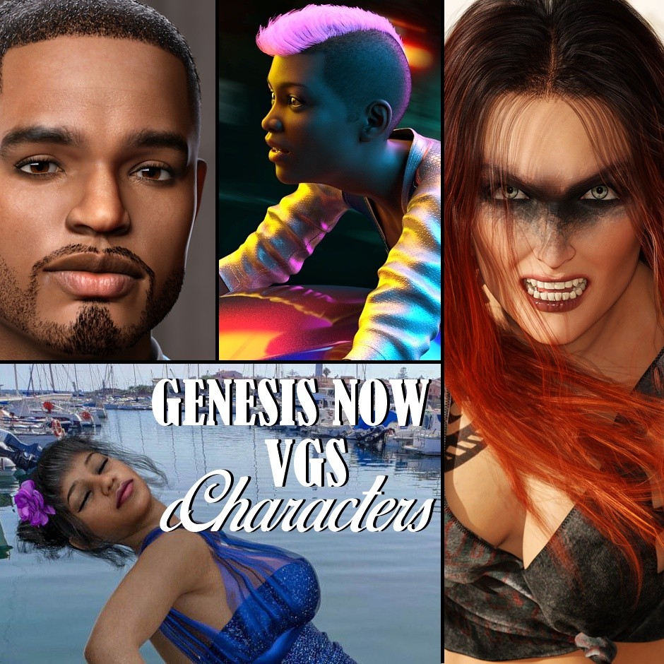 August 2023 - Genesis Now - G8-G8.1 VGS - Characters - Renderosity