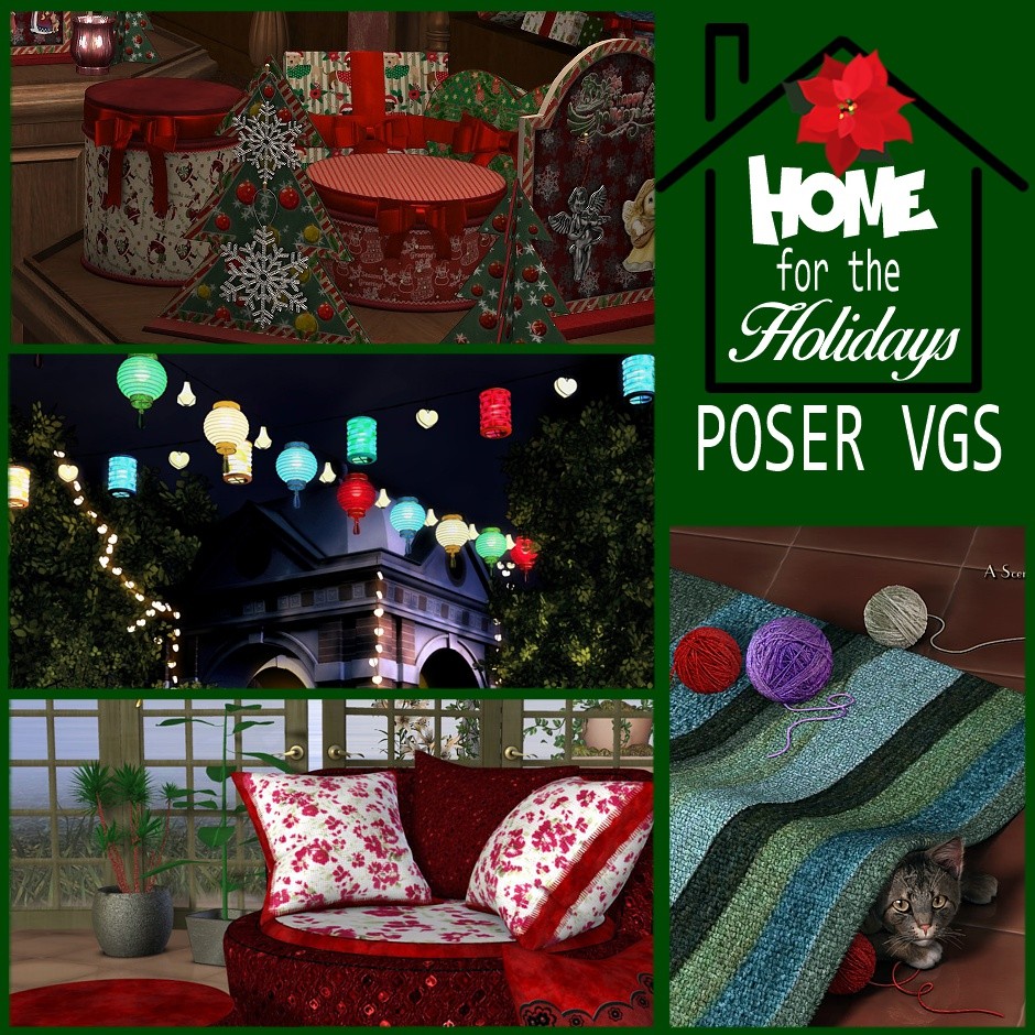 December 2023 - Home for the Holidays Poser VGS - Renderosity