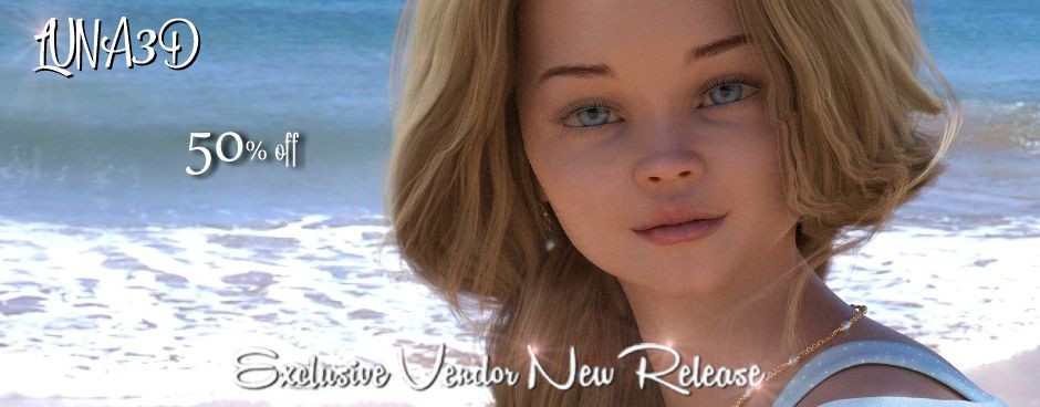 Sept.2023 - LUNA3D's Exclusive Vendor New Release - Renderosity