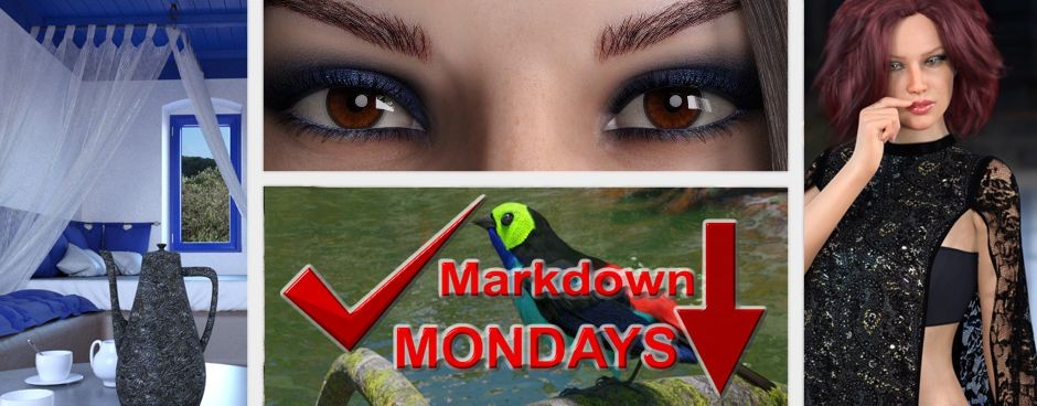 Sept.2023 - MarkDown MONDAYS - 60% off - Second Week - Renderosity