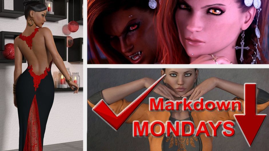 Nov.2022 - MarkDown MONDAYS - 60% off - Third Week - Renderosity