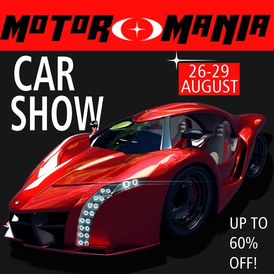 "Motor Mania" Car Show - Save Big – don't delay! - Renderosity