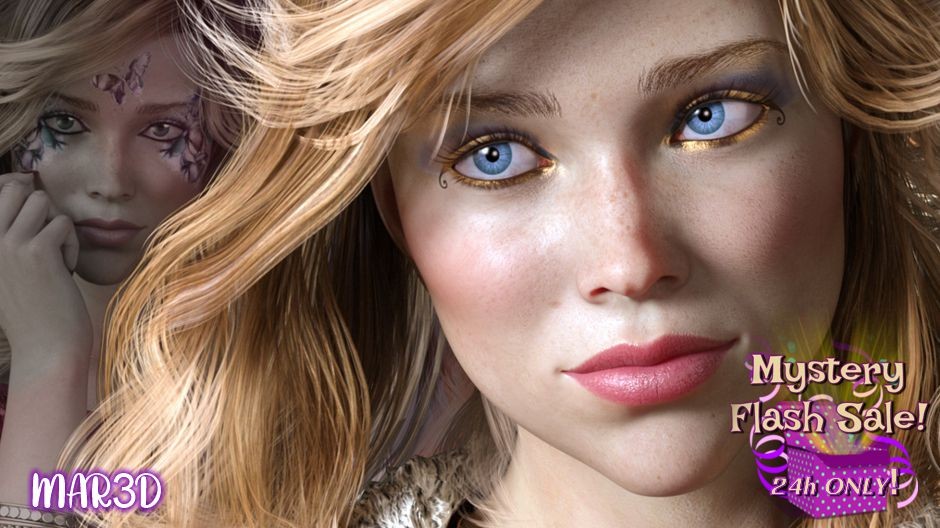 April2023 - MYSTERY FLASH SALES - Wednesday, April 12th - Renderosity