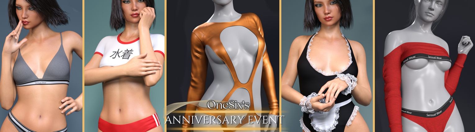 Celebrate OneSix's Anniversary - Renderosity