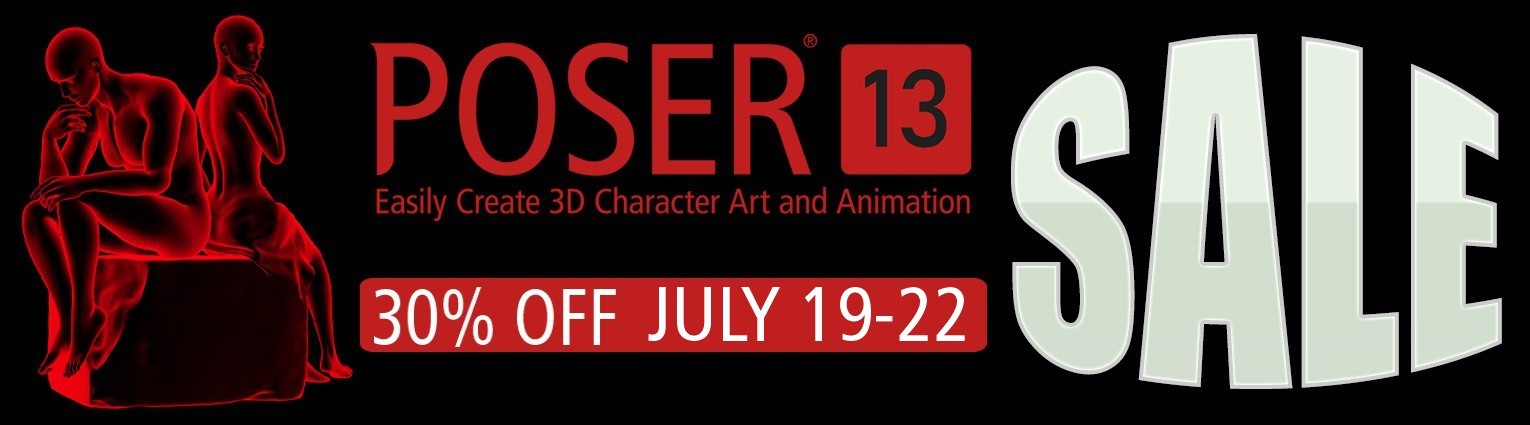 Beat the Heat with Poser 13 - Take advantage of this offer now ...