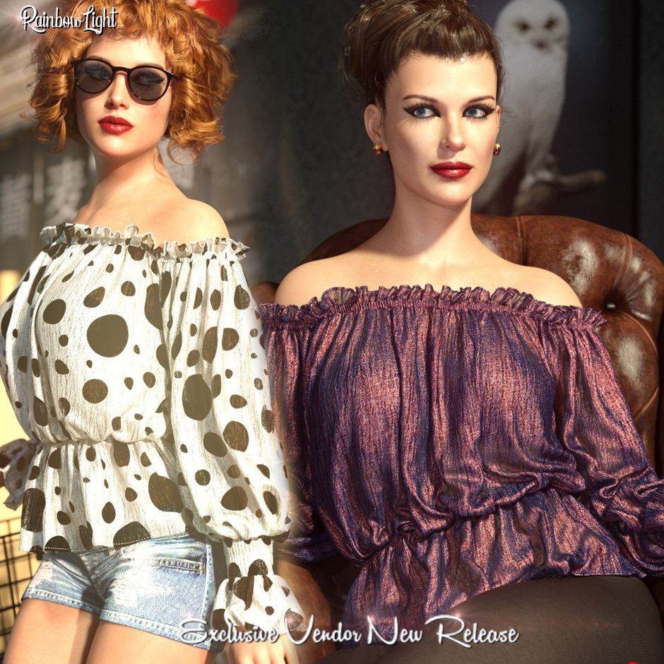 Nov.2023 - RainbowLight's Exclusive Vendor New Release - Renderosity