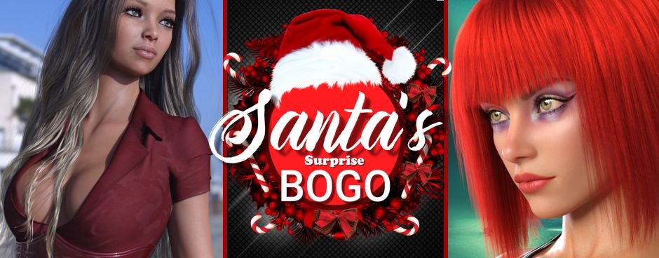 Dec.2023 - lilflame & prae's "Santa's Surprise BOGO" - Renderosity