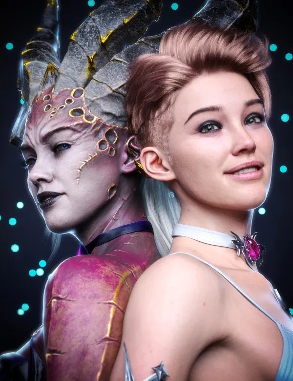 Daz3D Introduces Tara 9: Darkness Meets 3D Elegance - Renderosity