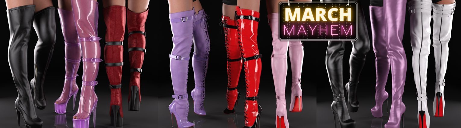 March MAYHEM by devianttuna13 at 55% - 24 hours only! - Renderosity