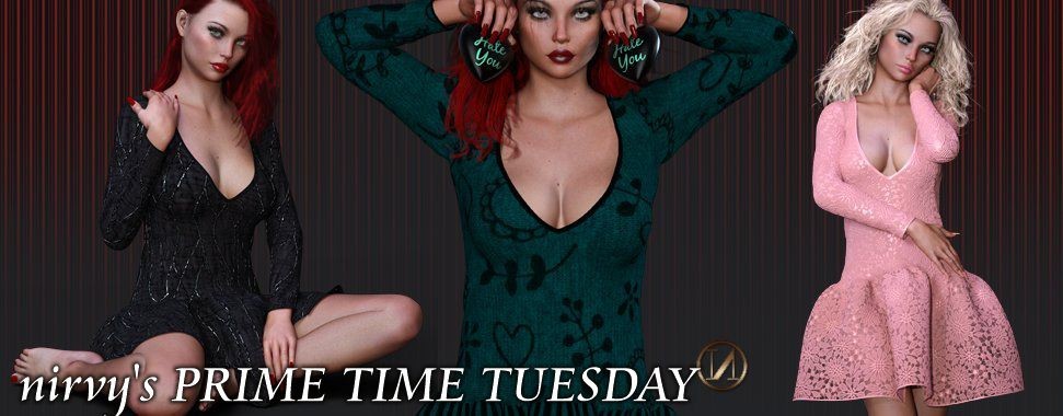 Feb.2024 - nirvy's PRIME TIME Tuesday" SALE - Renderosity