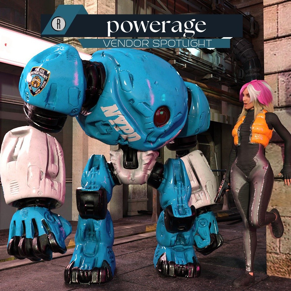Renderosity Vendor Spotlight - powerage - Renderosity